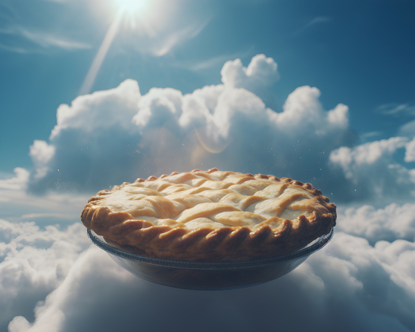 Pie in the sky - Impossible Images - Unique stock images for commercial ...