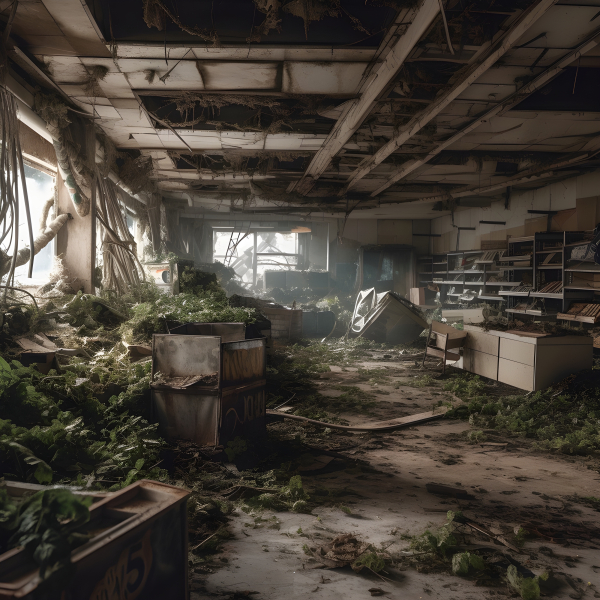 Post apocalyptic supermarket - Impossible Images - Unique stock images ...