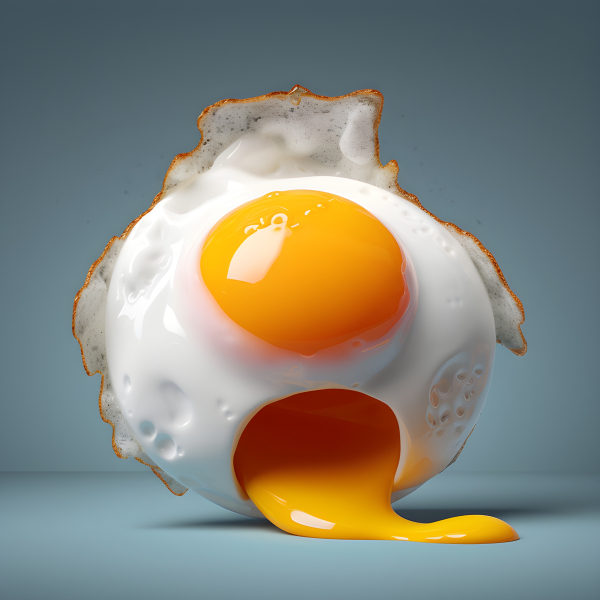 Vomiting egg - Impossible Images - Unique stock images for commercial use.