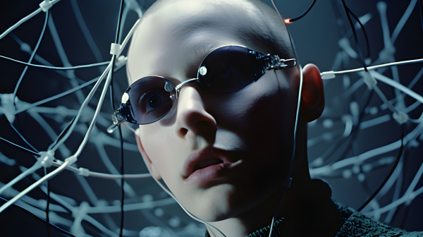 2000s style cyborg man - Impossible Images - Unique stock images for ...