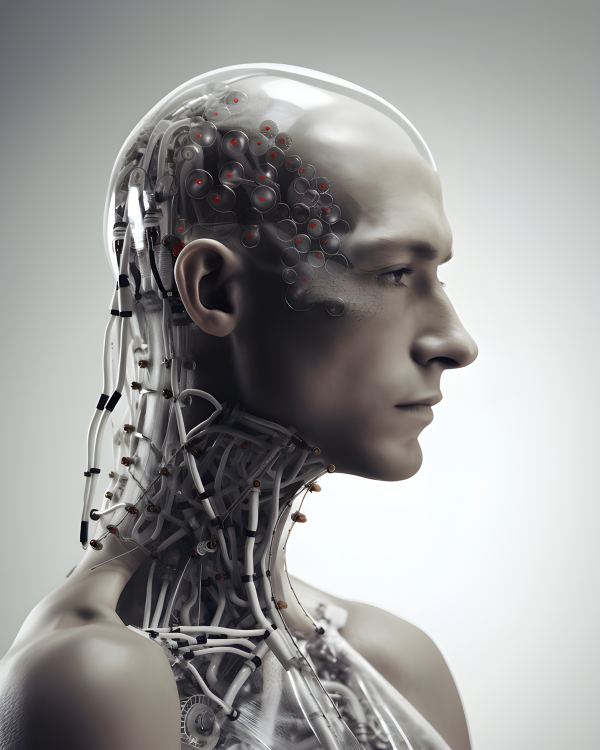 Man with cybernetic implants - Impossible Images - Unique stock images ...