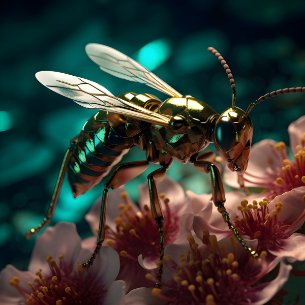 Robot wasp - Impossible Images - Unique stock images for commercial use.