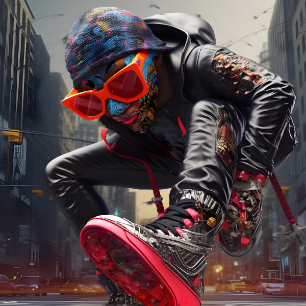 Hip hop superhero character - Impossible Images - Unique stock images ...