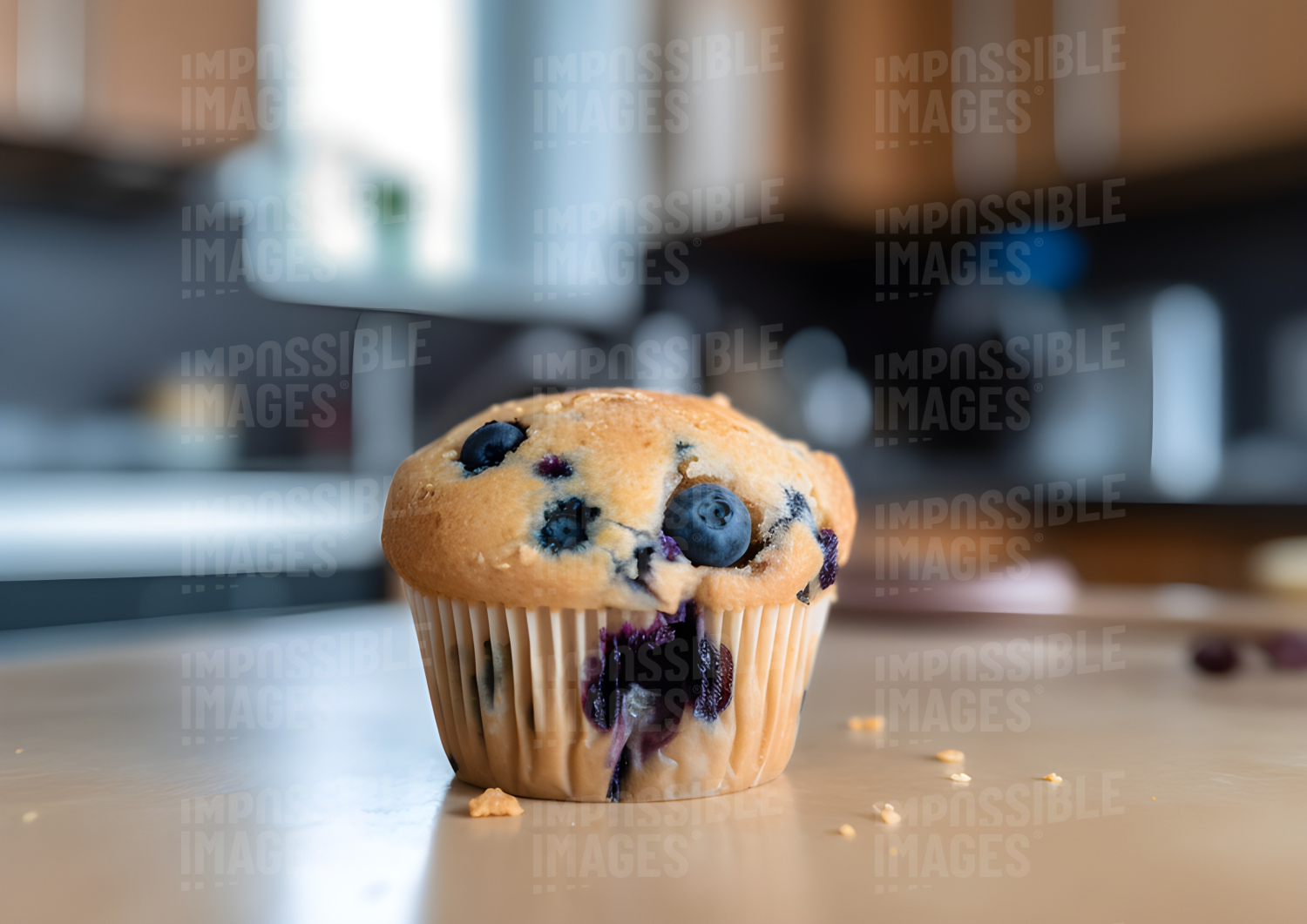 An angry muffin - Impossible Images - Unique stock images for ...