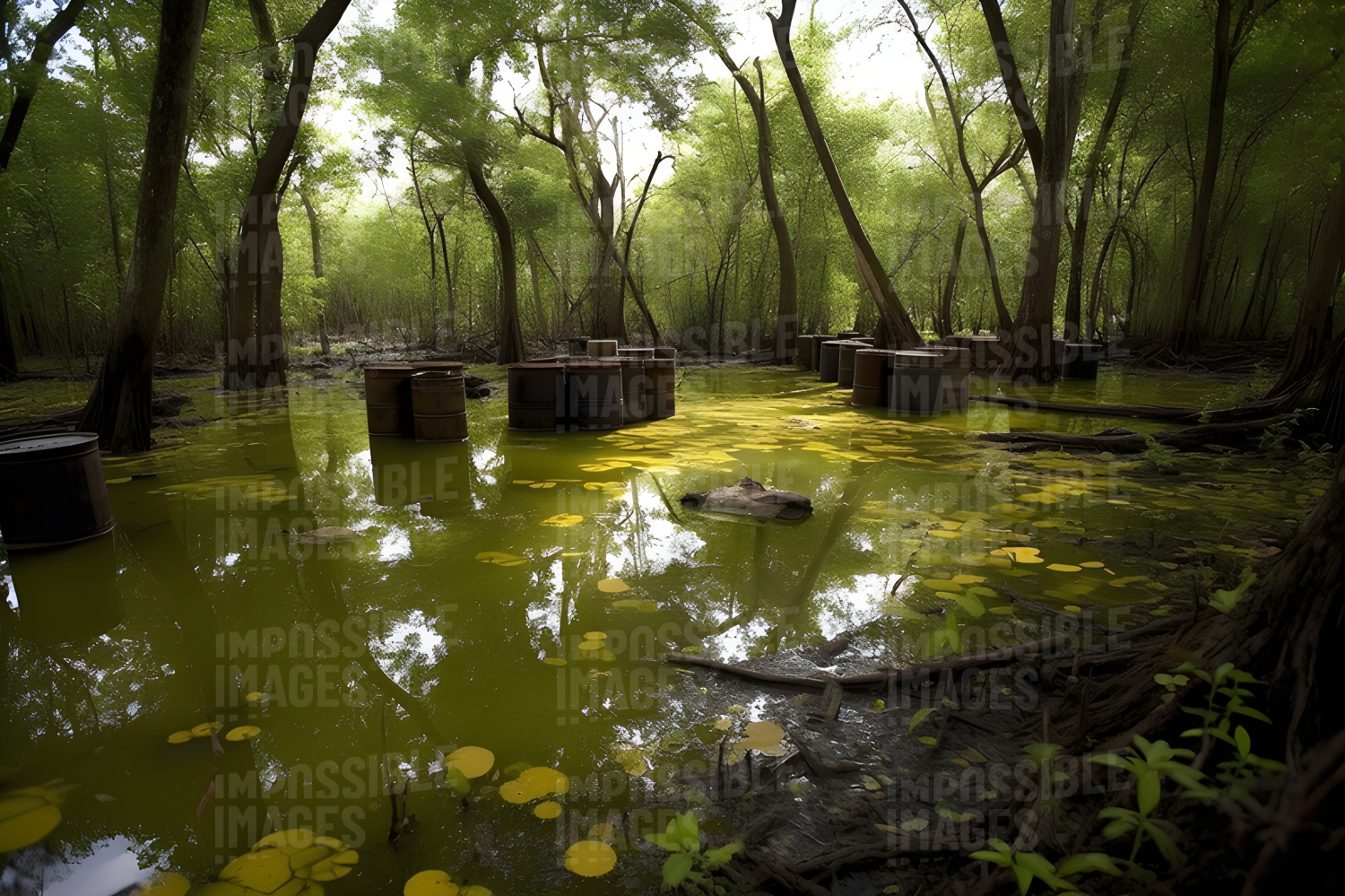 The jungle flooded with nuclear waste - Impossible Images - Unique ...