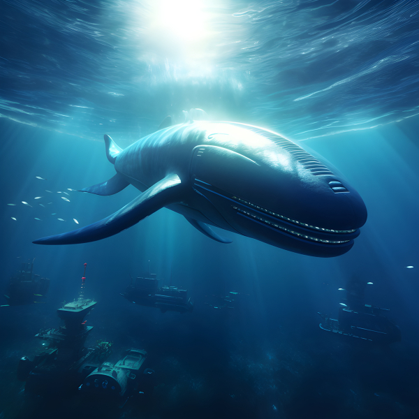 Robot blue whale - Impossible Images - Unique stock images for ...