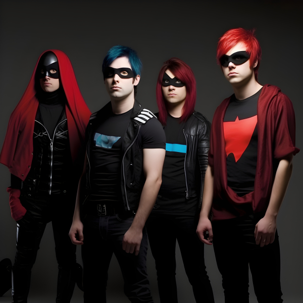 Superhero emo rock band - Impossible Images - Unique stock images for ...