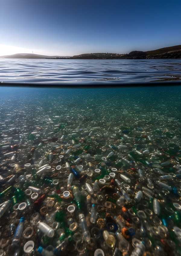 Bottles thrown into the ocean - Impossible Images - Unique stock images ...