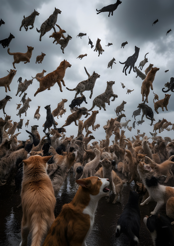 Its raining cats and dogs - Impossible Images - Unique stock images for ...