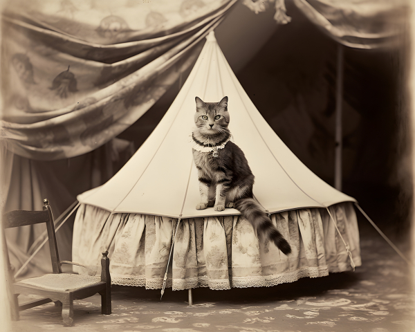 A cat at the circus - Impossible Images - Unique stock images for ...