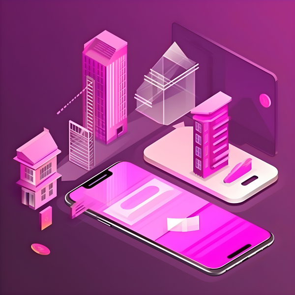 Pink FinTech concept - Impossible Images - Unique stock images for ...
