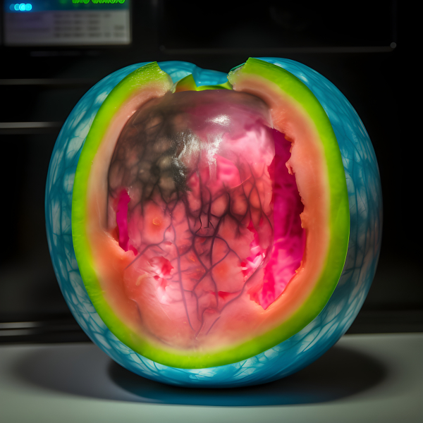 Radiology image of a watermellon - Impossible Images - Unique stock ...