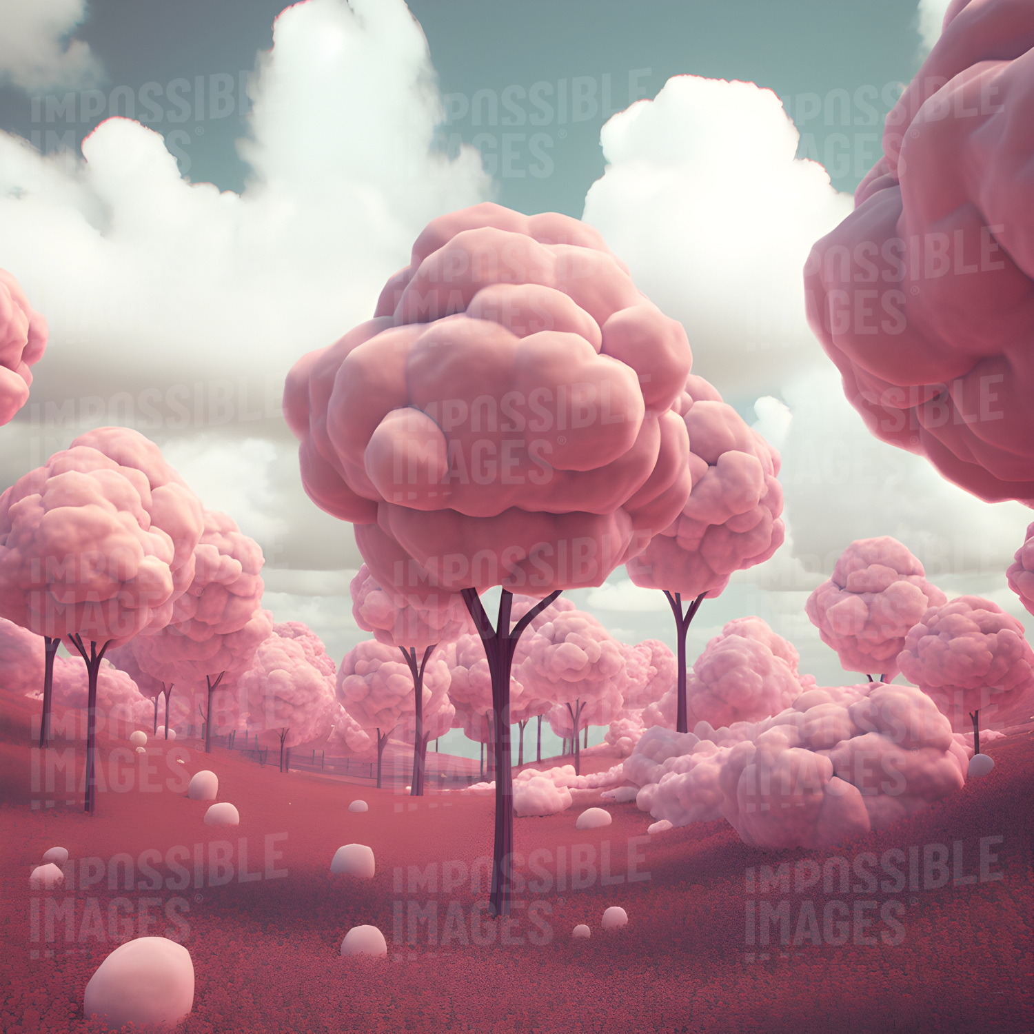 Cotton Candy Forrest - Impossible Images - Unique stock images for ...