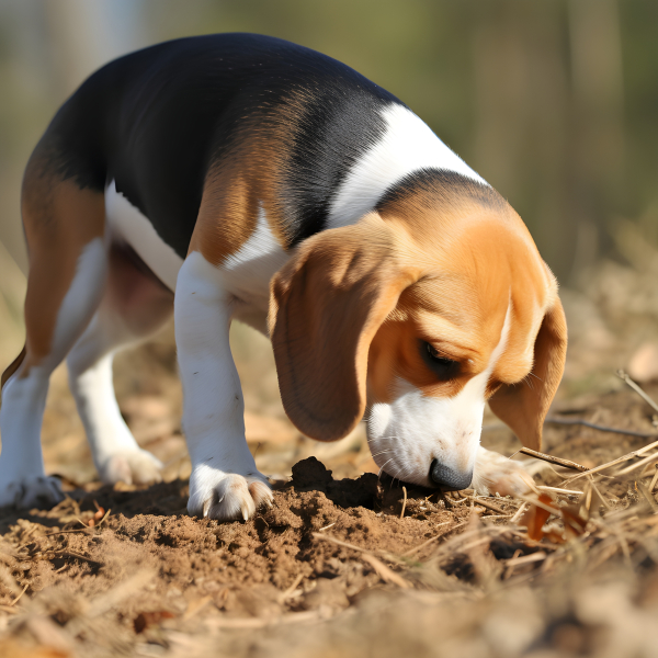Beagle sniffing the dirt - Impossible Images - Unique stock images for ...