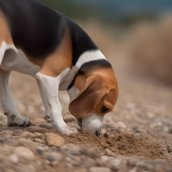 Beagle sniffing the floor - Impossible Images - Unique stock images for ...