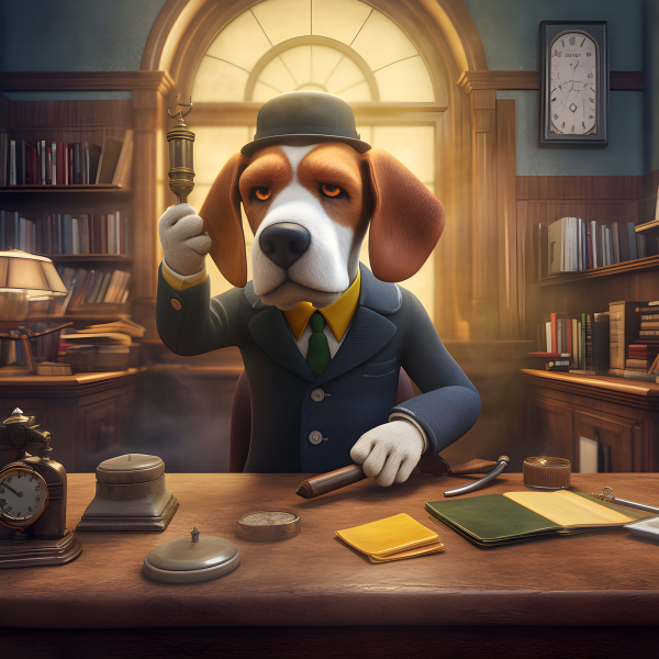 A Beagle dressed as Detective Character. - Impossible Images - Unique ...