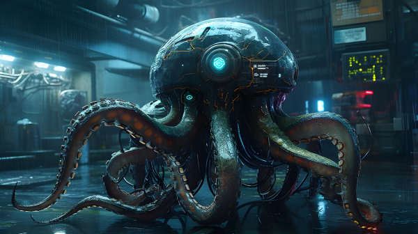 A Cyberpunk Octopus - Impossible Images - Unique stock images for ...