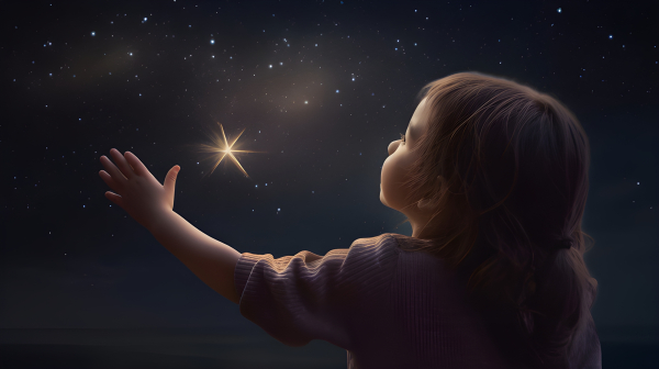 A Little Girl, reaching for the North Star. - Impossible Images ...