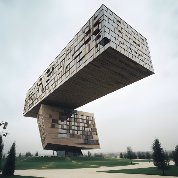 A Futuristic Gravity defying Building. - Impossible Images - Unique ...