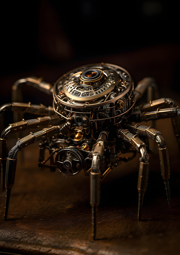 A Spider made of watch parts - Impossible Images - Unique stock images ...