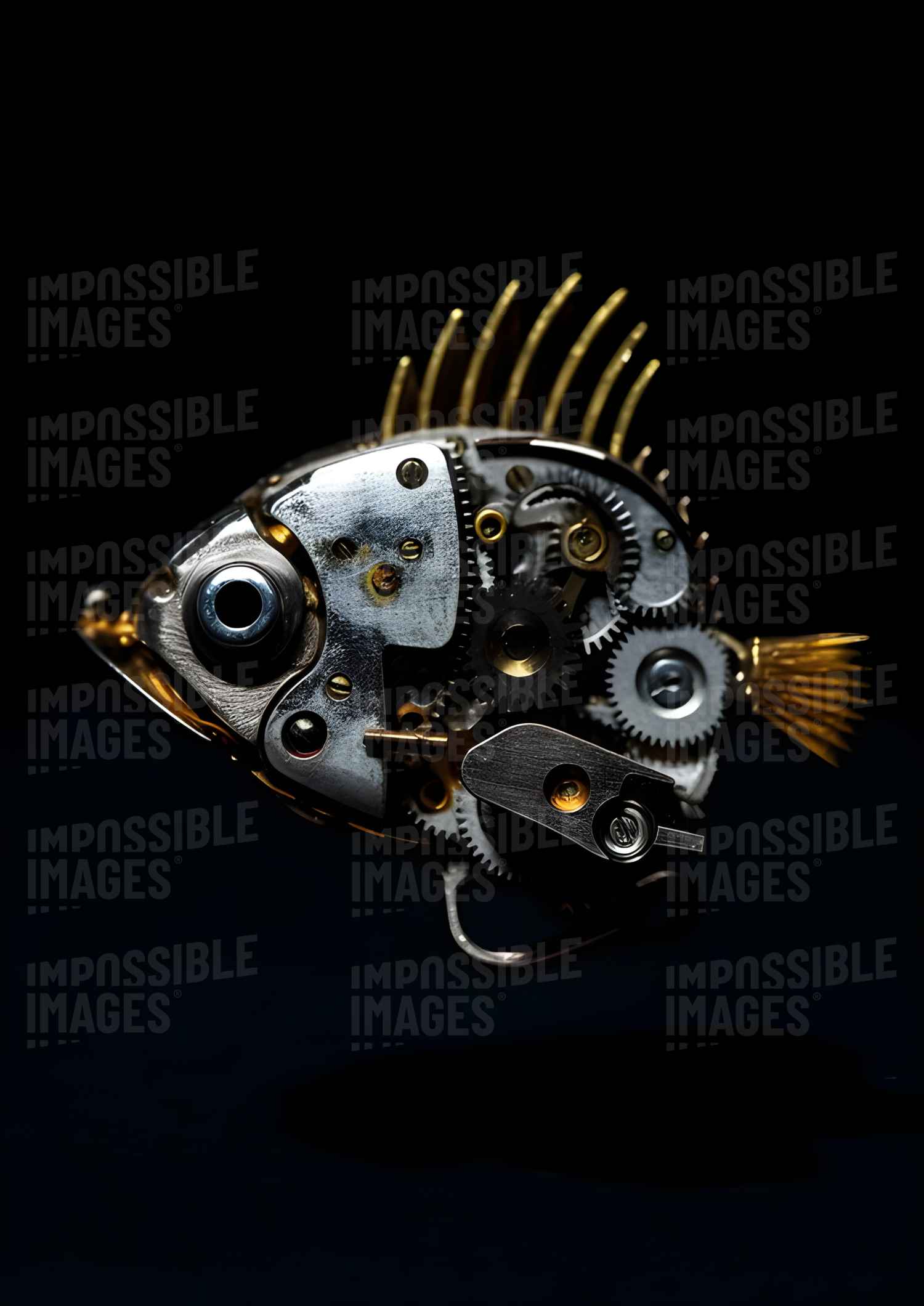 Clockwork fish - Impossible Images - Unique stock images for commercial ...