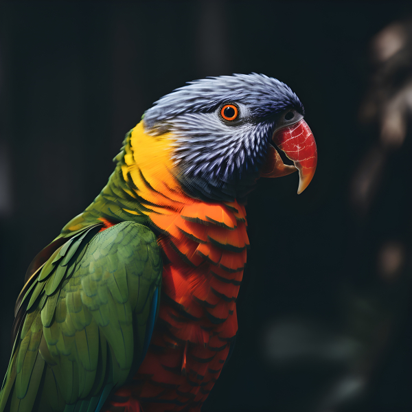A parrot with bright colours - Impossible Images - Unique stock images ...
