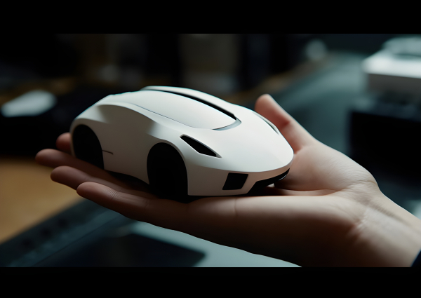 A computer mouse in the shape of a futuristic car - Impossible Images ...