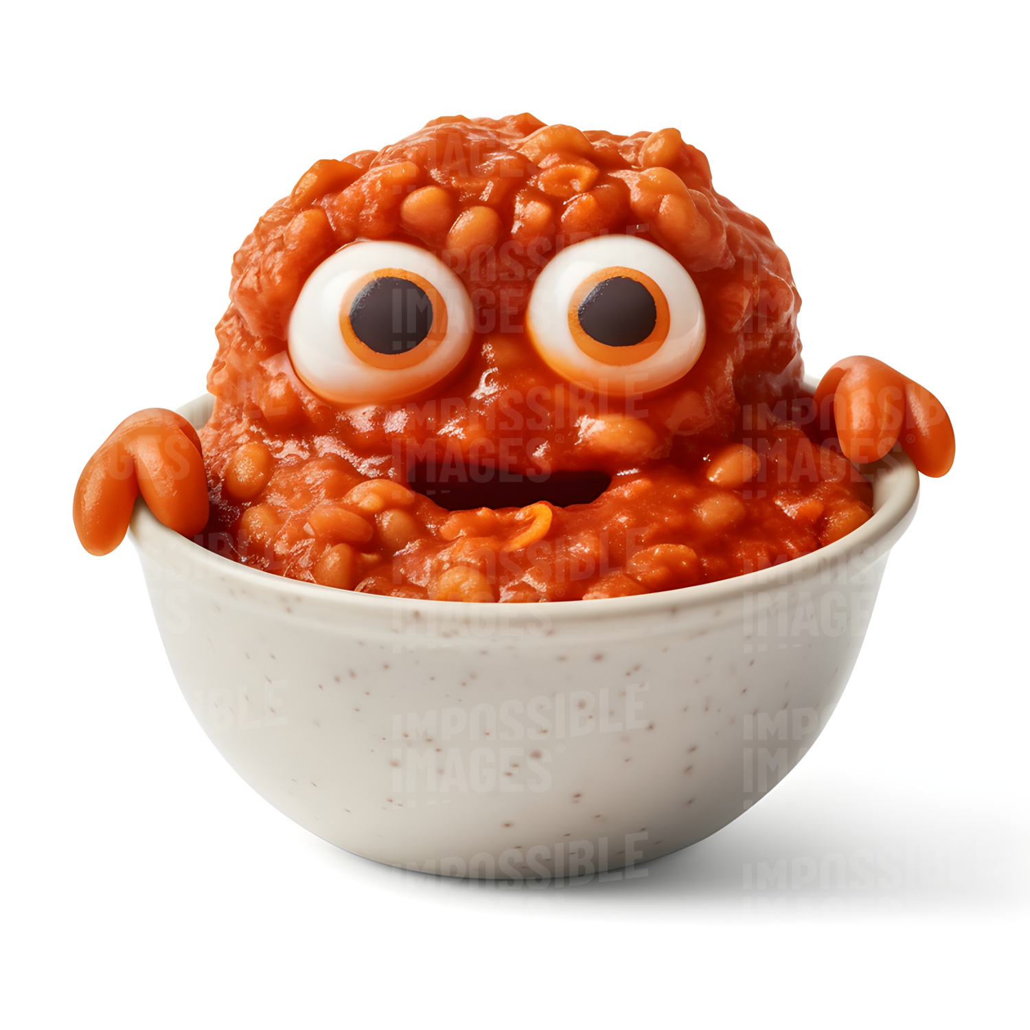 A baked bean monster - Impossible Images - Unique stock images for ...