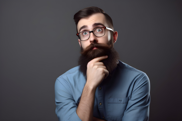 A man thinking - Impossible Images - Unique stock images for commercial ...