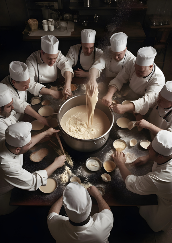 Too Many Chefs Spoil the Broth - Impossible Images - Unique stock ...