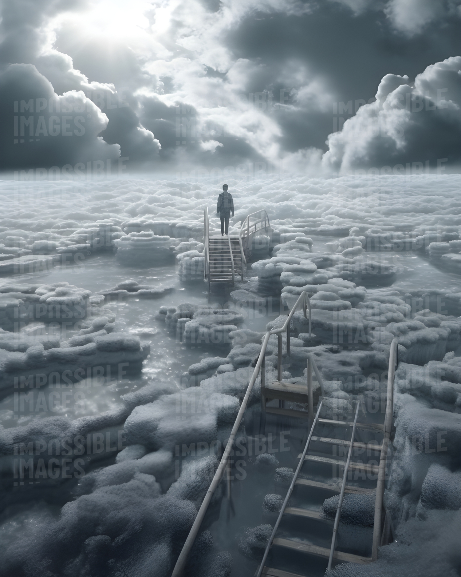 Broken ladders to heaven - Impossible Images - Unique stock images for ...