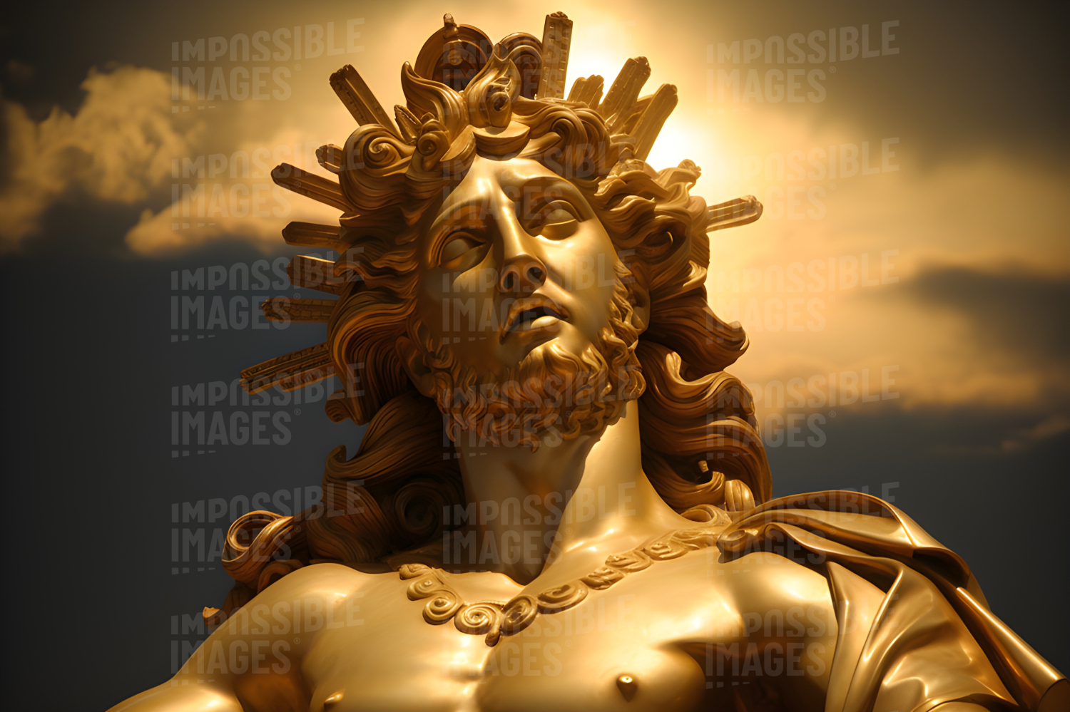 Apollo - Greek god of the sun - Impossible Images - Unique stock images ...