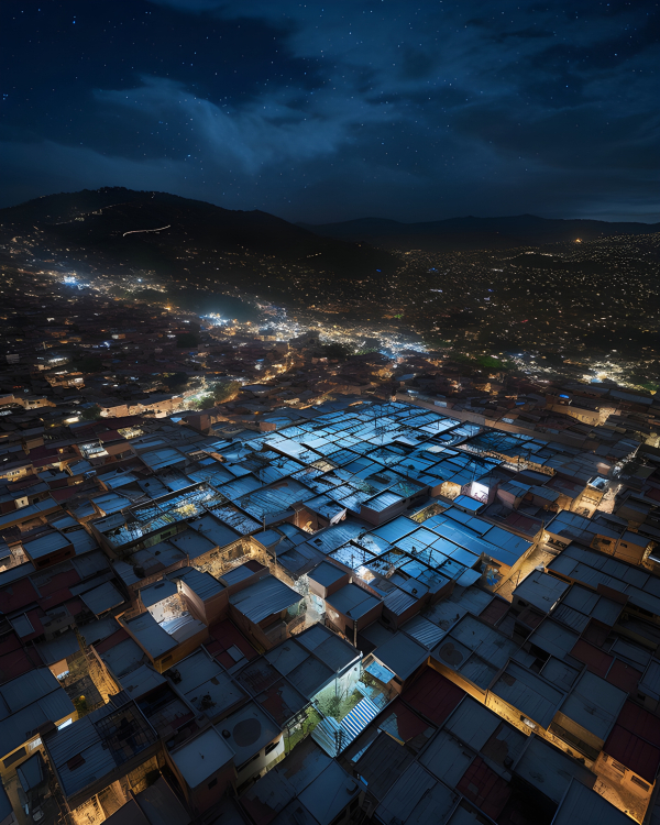 Over populated shanty town - Impossible Images - Unique stock images ...