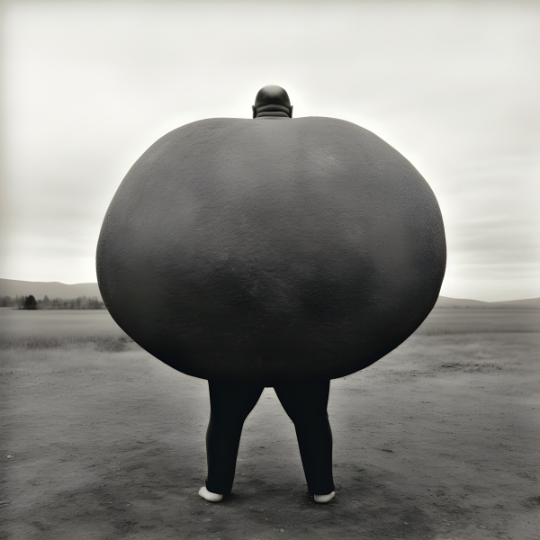 A man with a massive back - Impossible Images - Unique stock images for ...