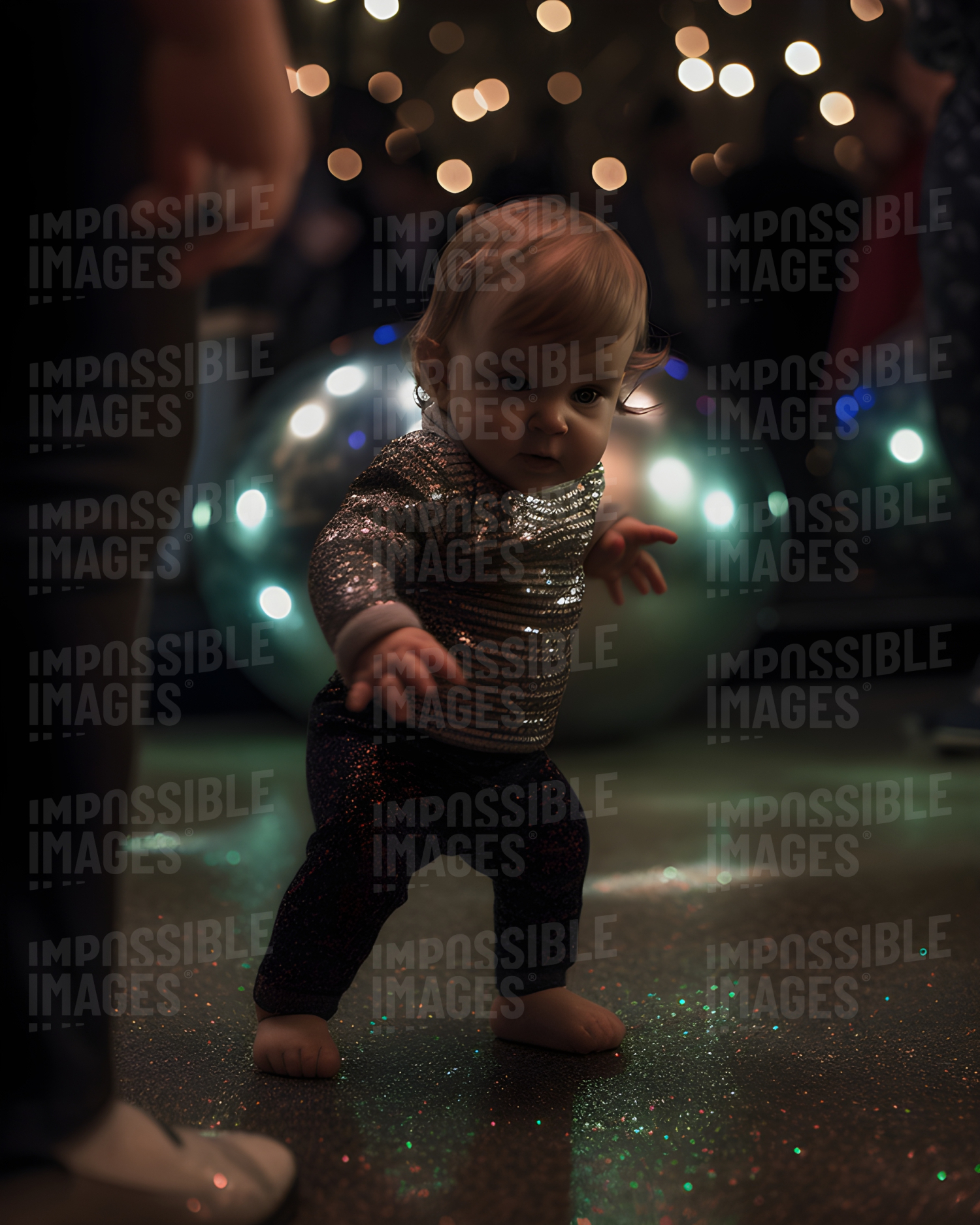 Disco baby - Impossible Images - Unique stock images for commercial use.