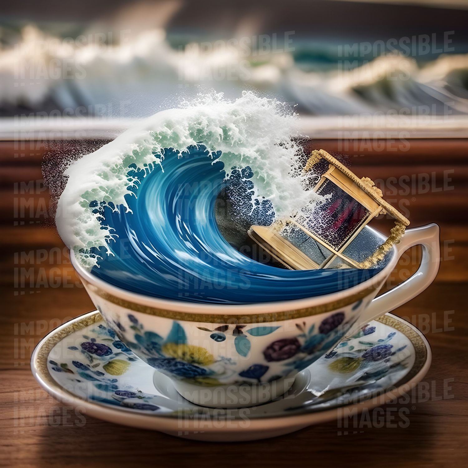 Storm in a teacup - Impossible Images - Unique stock images for ...
