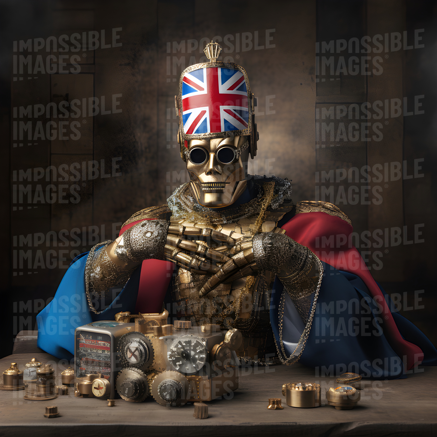 A very British robot - Impossible Images - Unique stock images for ...