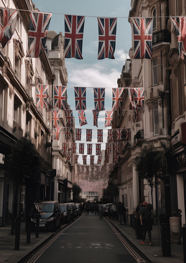 A city with its flags out - Impossible Images - Unique stock images for ...