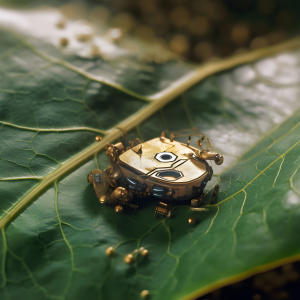 Tiny robot leaf bug - Impossible Images - Unique stock images for ...