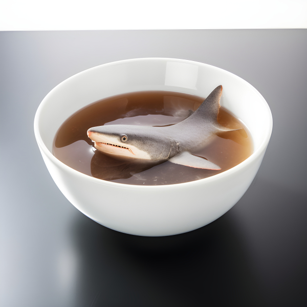 Shark in soup - Impossible Images - Unique stock images for commercial use.