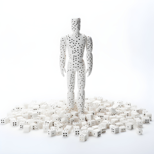 Man made of dice - Impossible Images - Unique stock images for ...