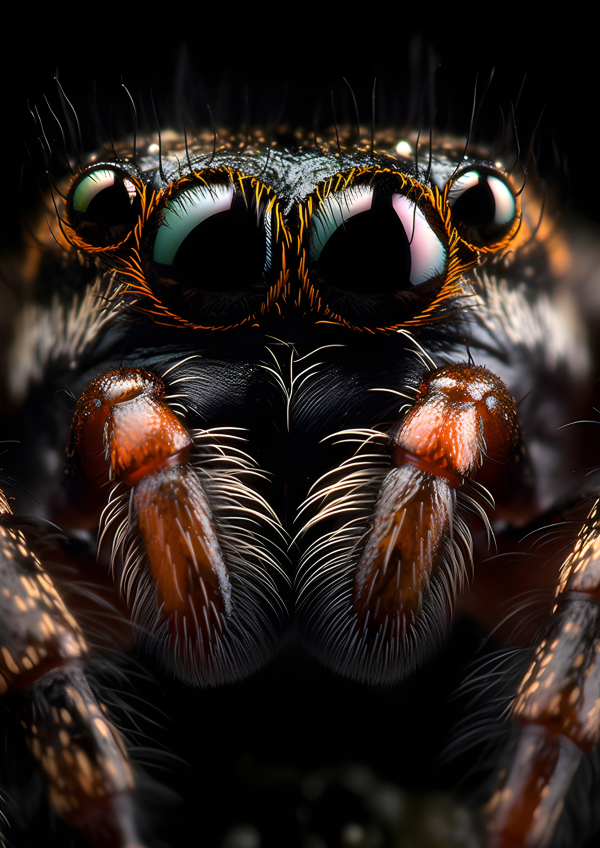 A spider up close - Impossible Images - Unique stock images for ...