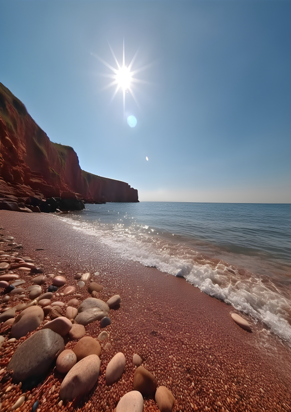 Summertime on a quiet beach - Impossible Images - Unique stock images ...