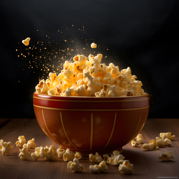 Bowl of exploding popcorn - Impossible Images - Unique stock images for ...