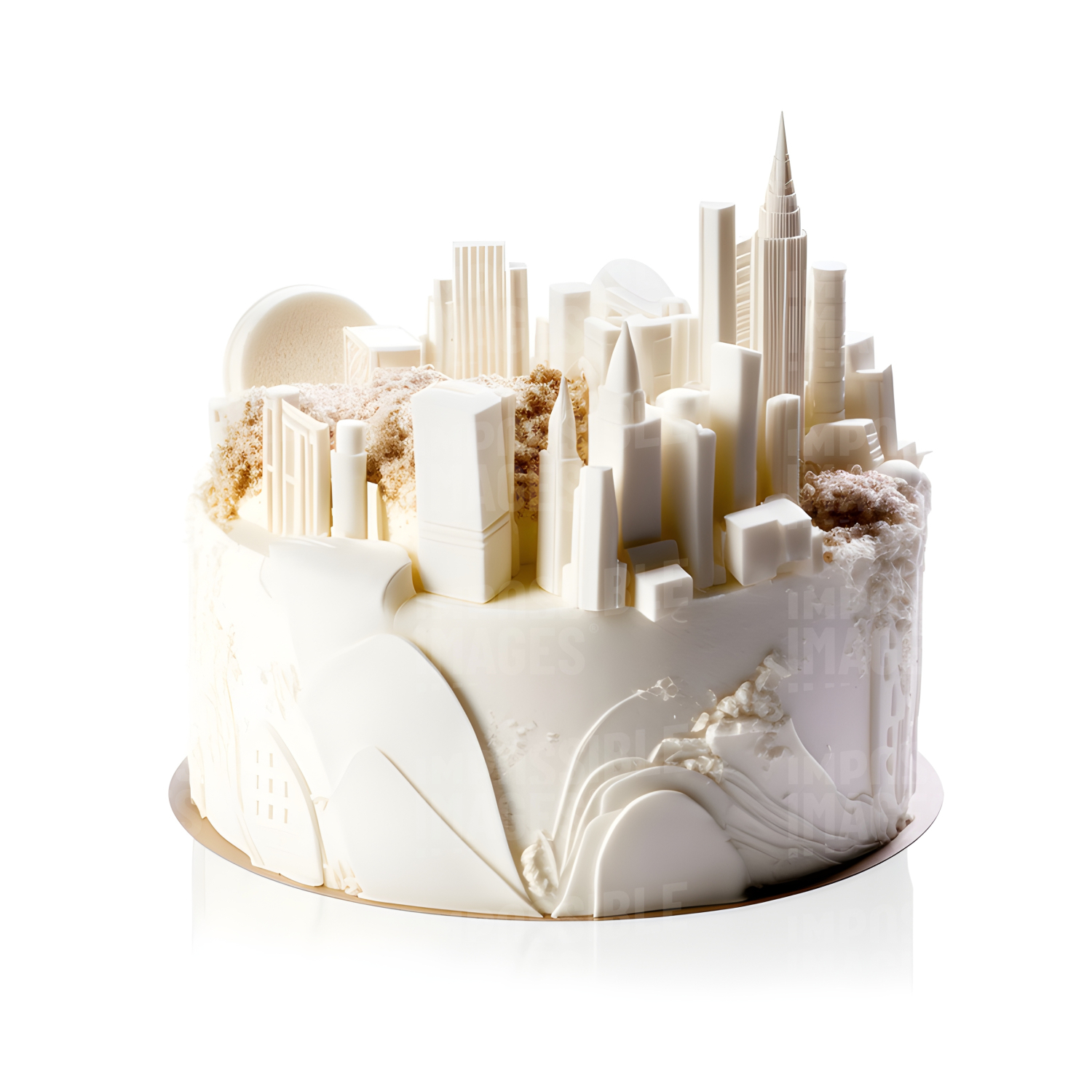 Cityscape cake - Impossible Images - Unique stock images for commercial ...