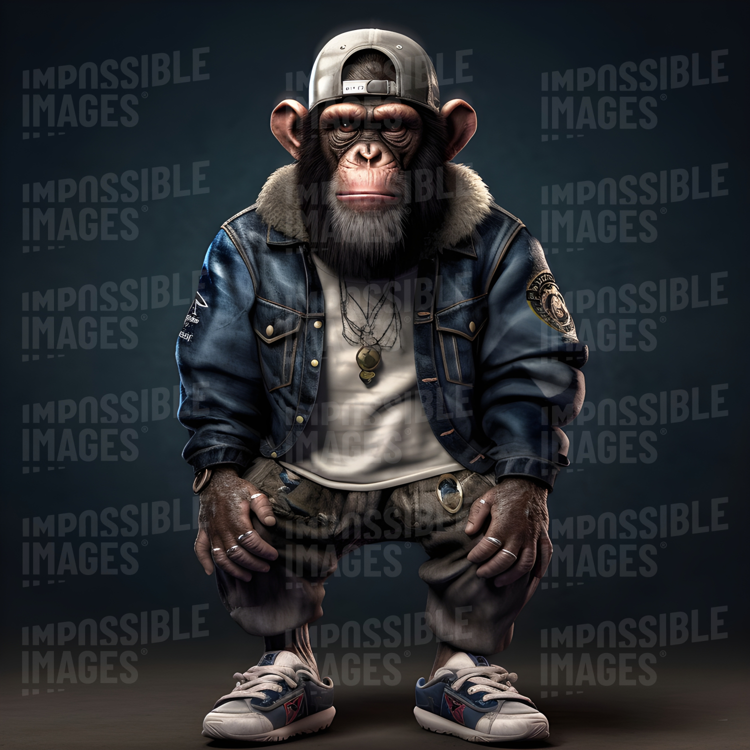 Hip hop chimpanzee - Impossible Images - Unique stock images for ...