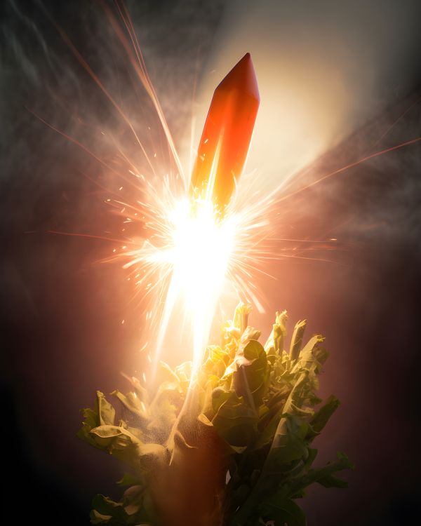 Carrot rocket blasting off - Impossible Images - Unique stock images ...