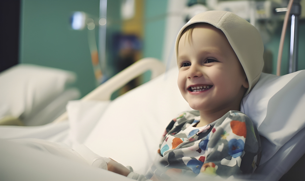 A child smiling in the hospital - Impossible Images - Unique stock ...