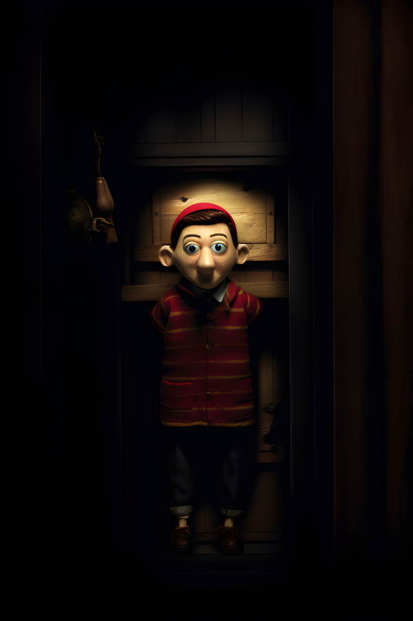 A lonely puppet waiting - Impossible Images - Unique stock images for ...