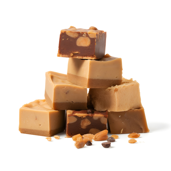 Professional product shot of a stack of assorted fudge - Impossible ...